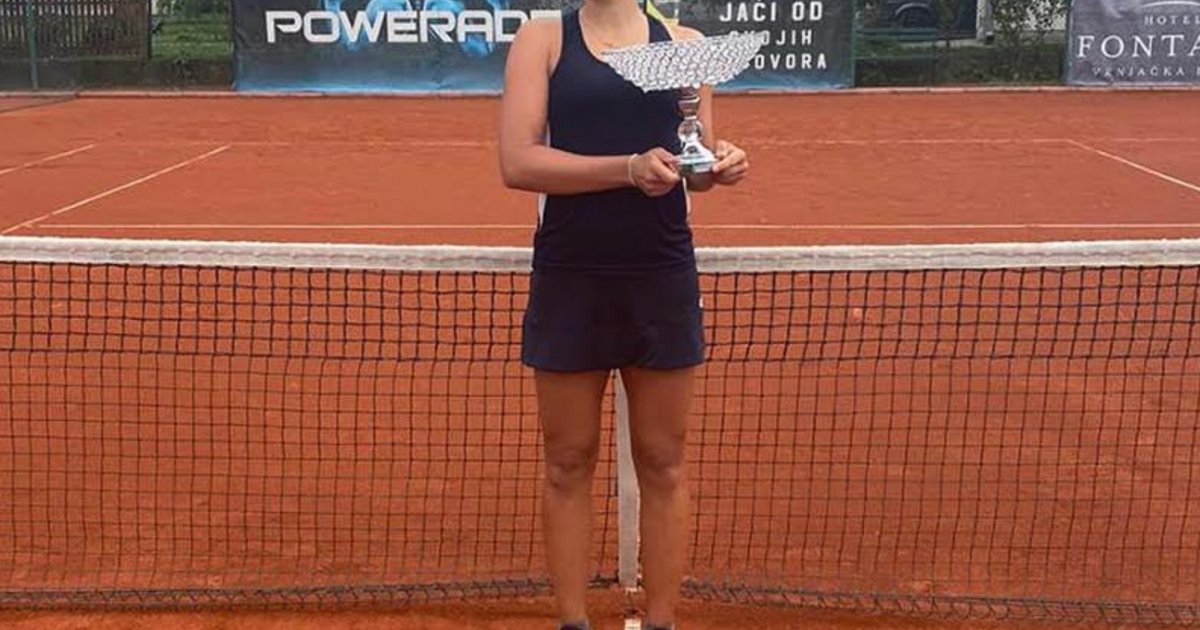 Budućnost srpskog tenisa: Mlada Mia je osvojila svoj prvi profesionalni ...
