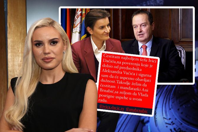 Najlepša srpska političarka čestitala Ivici Dačiću i Ani Brnabić nova ...