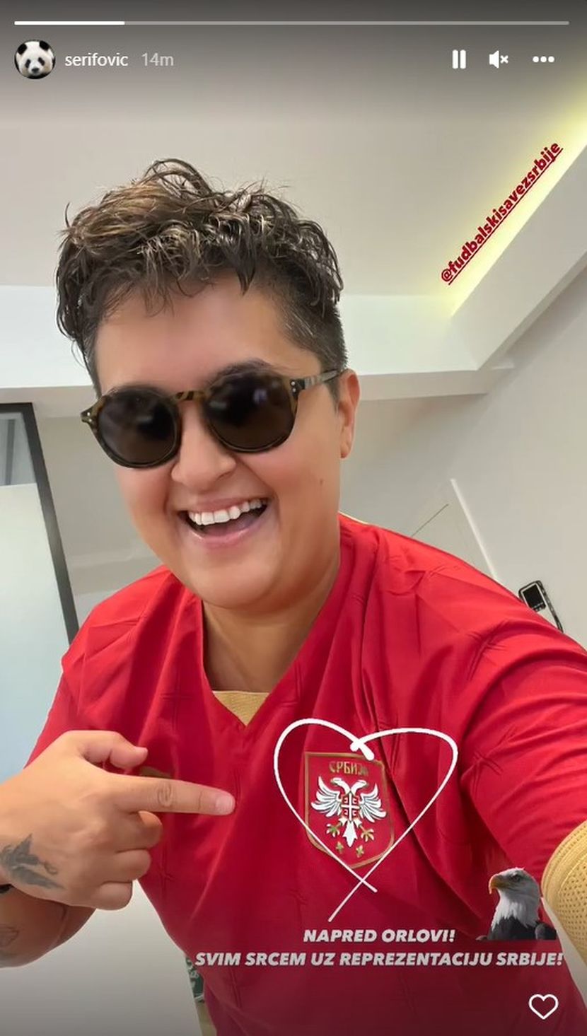 Marija Šerifović pozirala u novom dresu "Orlova": Javno ih podržala ...