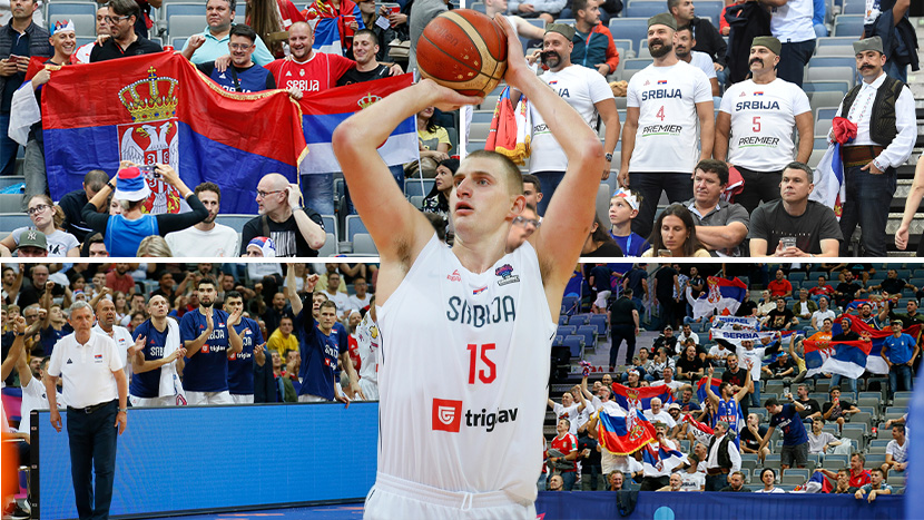 Detalji koje ste propustili na meču Orlova i Holandije: Jokić za primer, Srbi ujedinjeni, igrači ...