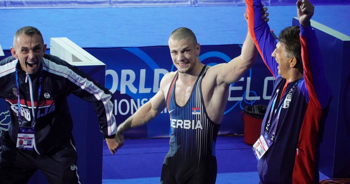 Dominacija: Treće zlato za Srbiju, Nađ prvak sveta u rvanju! - Telegraf.rs