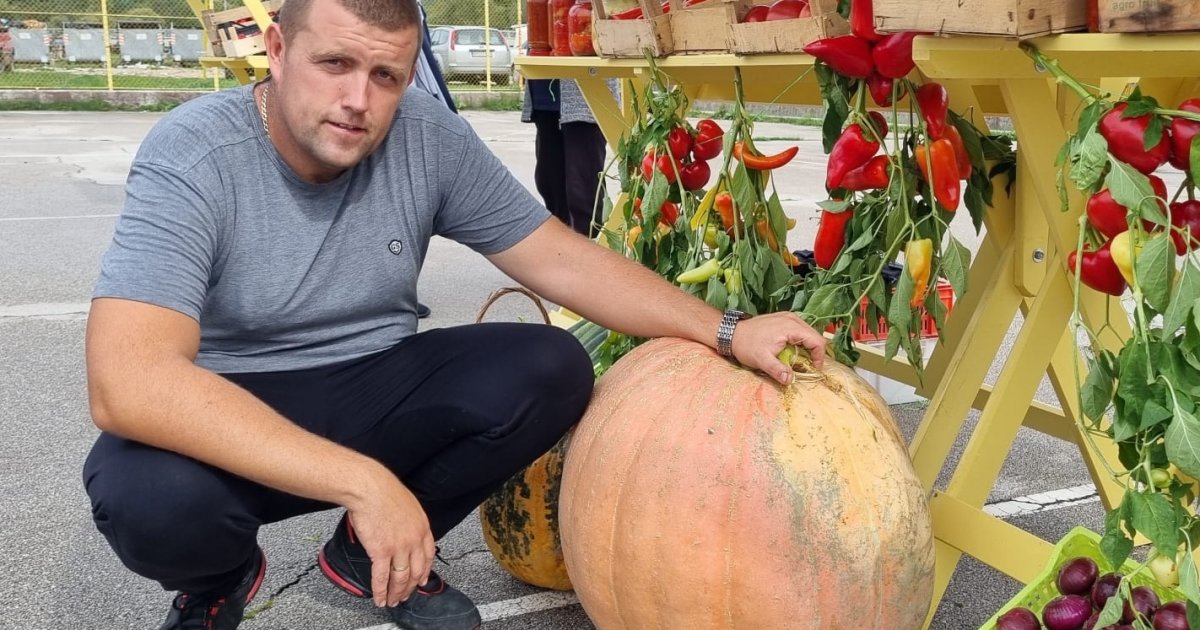 U Brodarevu nikla džinovska tikva: "Seme jeste nemačko, ali je zemlja ...