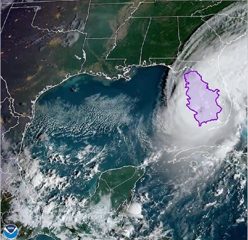 Uragan veći od Srbije: Tropska neman "progutala" Floridu - Naslovi.net