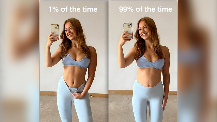 Fitnes trener poručuje: "Savršen stomak imam u jednom trenutku, ostalo vreme izgleda ovako" - Ona.rs