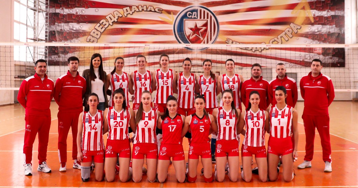 Odbojkašice Crvene zvezde osvojile Superkup Srbije - Telegraf.rs