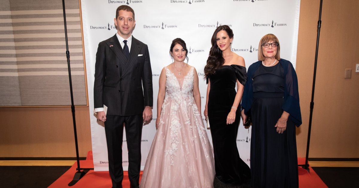 Serbian embassy at Diplomacy & Fashion show in Washington: President's ...