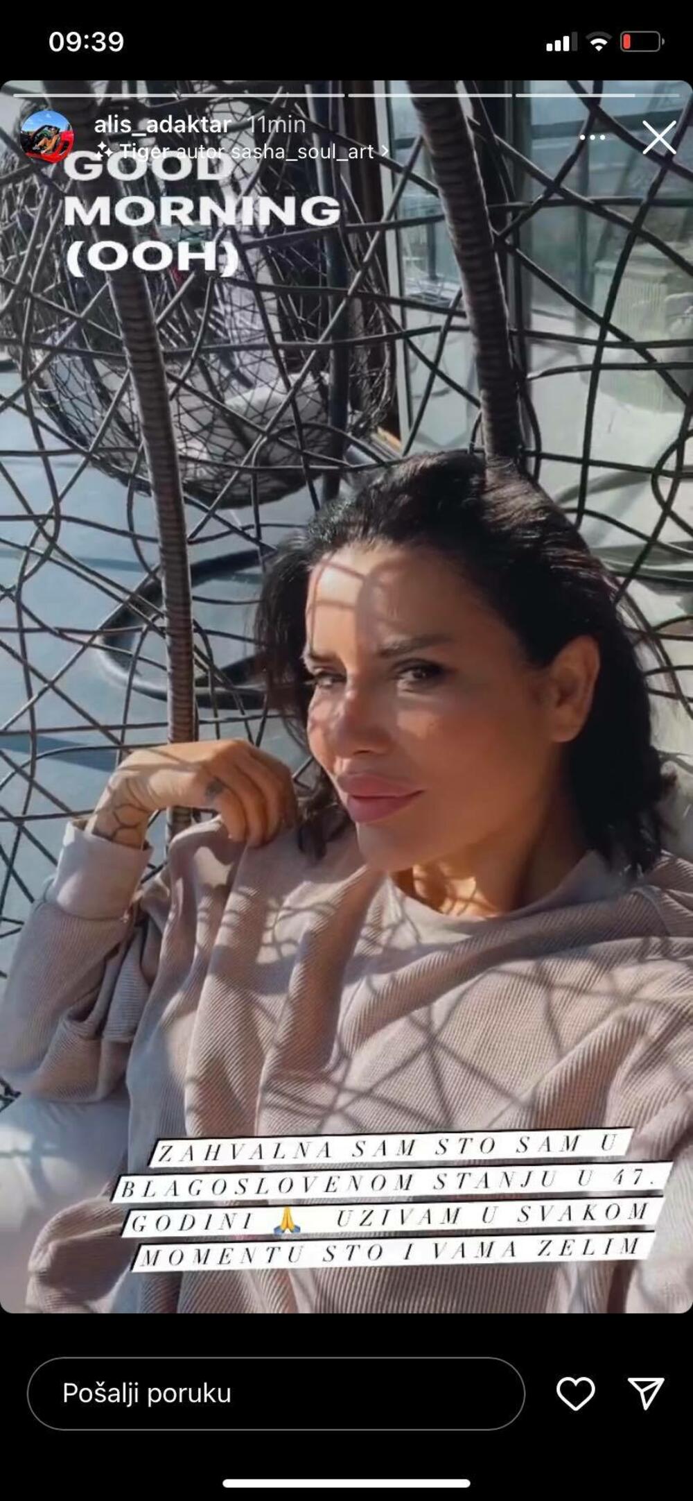 Alis Adaktar nije trudna u 42. godini: Starija je i to ne malo ...