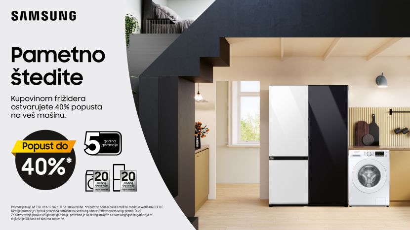 Samsung Bespoke mašine - Kako najefikasnije oprati i osušiti veš ...