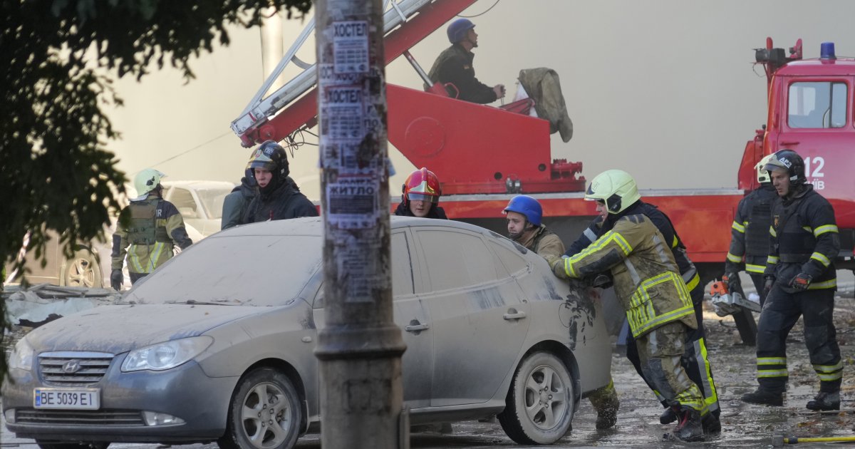 Ovako izgleda Kijev nakon najnovijeg napada - Telegraf.rs