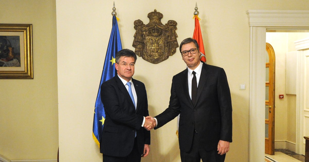 Second meeting between Vucic and Lajcak - Telegraf.rs