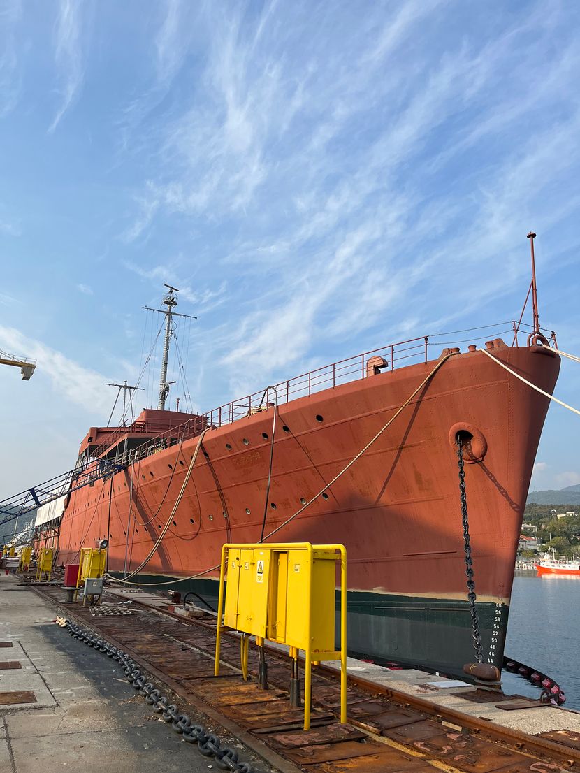 Snimili smo Titov brod Galeb u Rijeci - Telegraf.rs