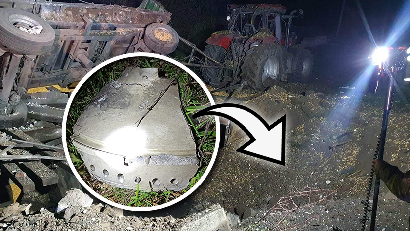 Snimak sa mesta eksplozije u Poljskoj - Telegraf.rs