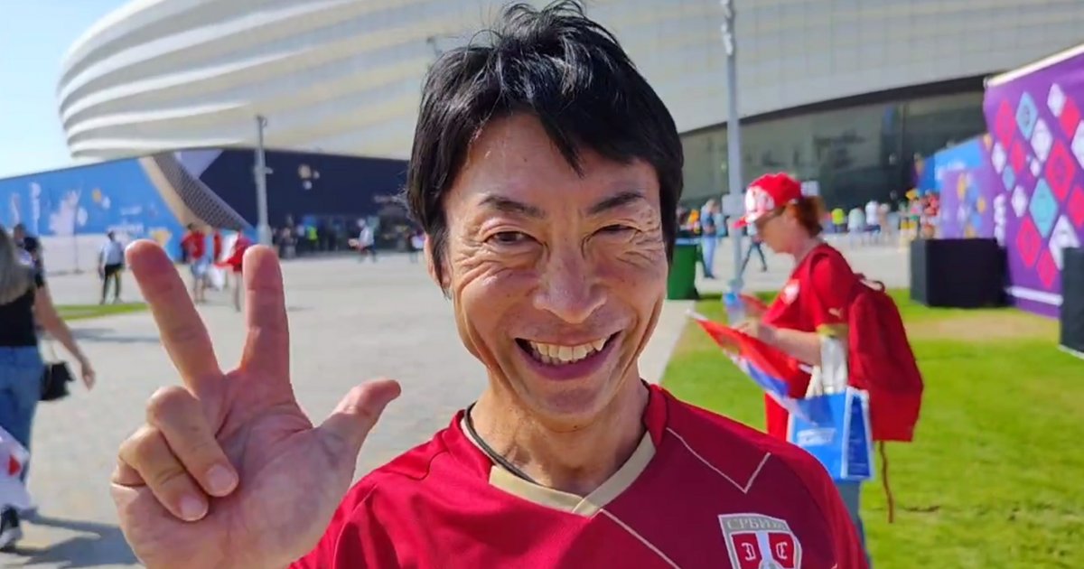 Srbija do Tokija! Japanac Kobukatić došao da bodri Orlove - Telegraf.rs