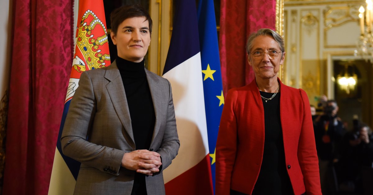 Prime minister of Serbia met with her French counterpart - Telegraf.rs
