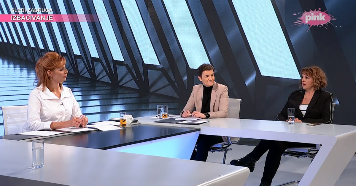 Premijerka Ana Brnabić u emisiji "Hit tvit" - Telegraf.rs