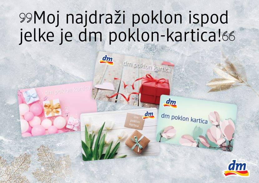 dm poklon-kartica za novogodišnji poklon - Telegraf.rs
