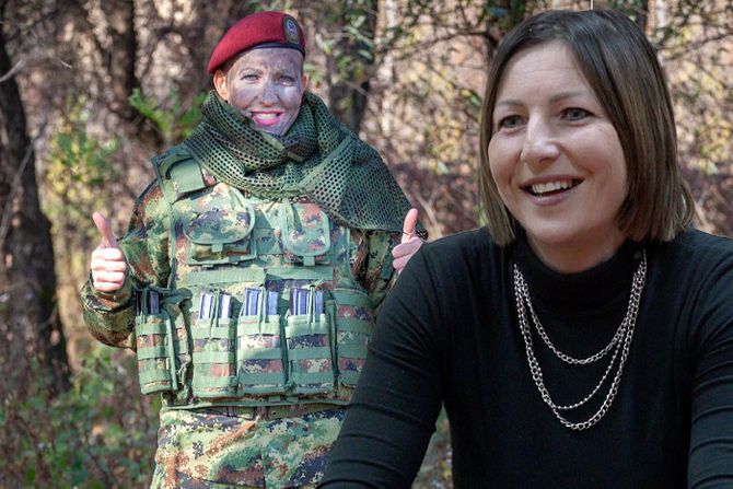 Bojana je jedina žena koja je služila vojni rok u Srbiji - Telegraf.rs
