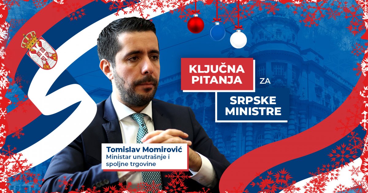 Tomislav Momirović ministar trgovine novogodišnji intervju - Telegraf ...