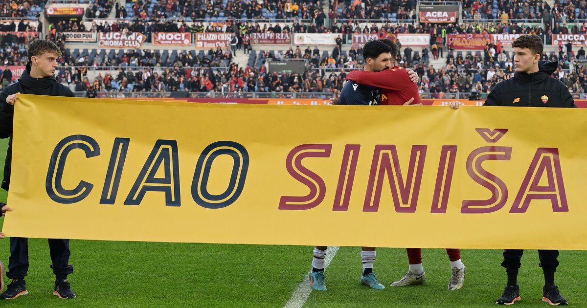 Igrači Rome i Bolonje se oprostili od Siniše Mihajlovića - Telegraf.rs