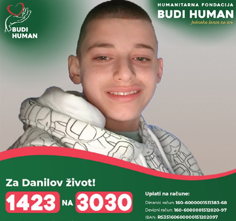 Bolest se Danilu 2. put vraća, majka nema novac za lečenje - Telegraf.rs