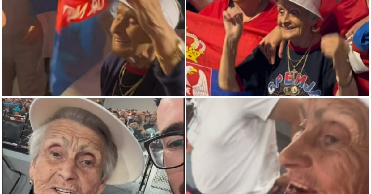 Super baka Srbijanka oduševila u Melburnu: Došla da gleda Novaka ...