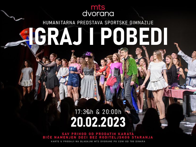 Humanitarna predstava u mts Dvorani - Telegraf.rs