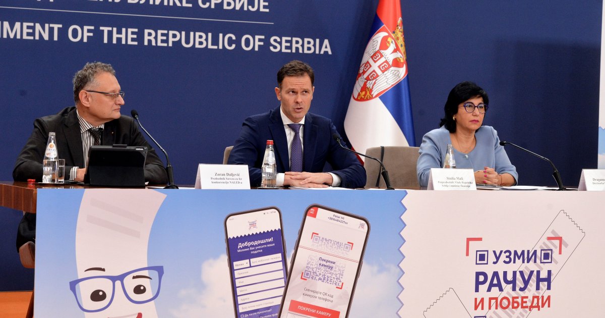 Izvlačenje nagrada Uzmi račun i pobedi - Telegraf Biznis