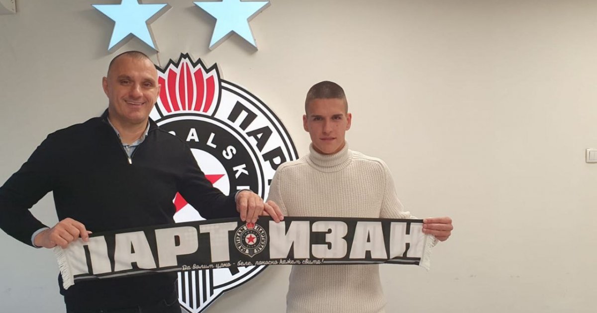 Partizan "parafirao" još jednog mladog fudbalera: Mateja Stjepanović ...