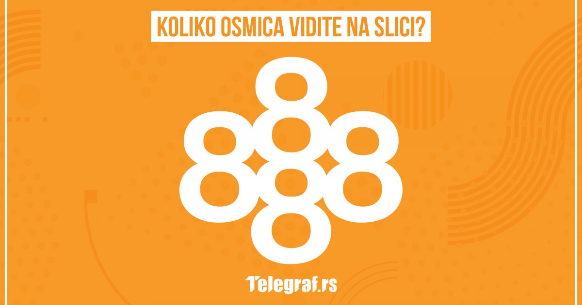 Optička iluzija osmice - Telegraf.rs