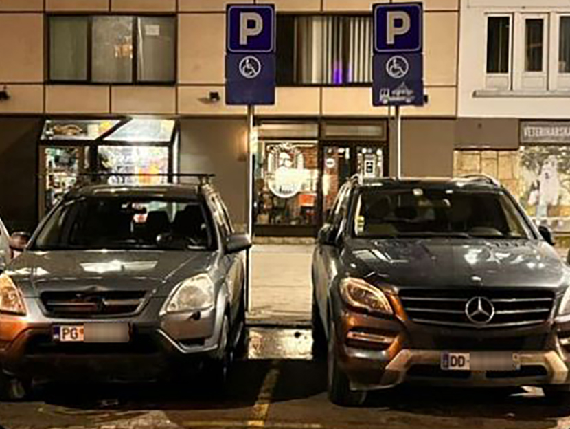Zauzeli parking mesta za osobe s invaliditetom kod Tašmajdana - Telegraf.rs