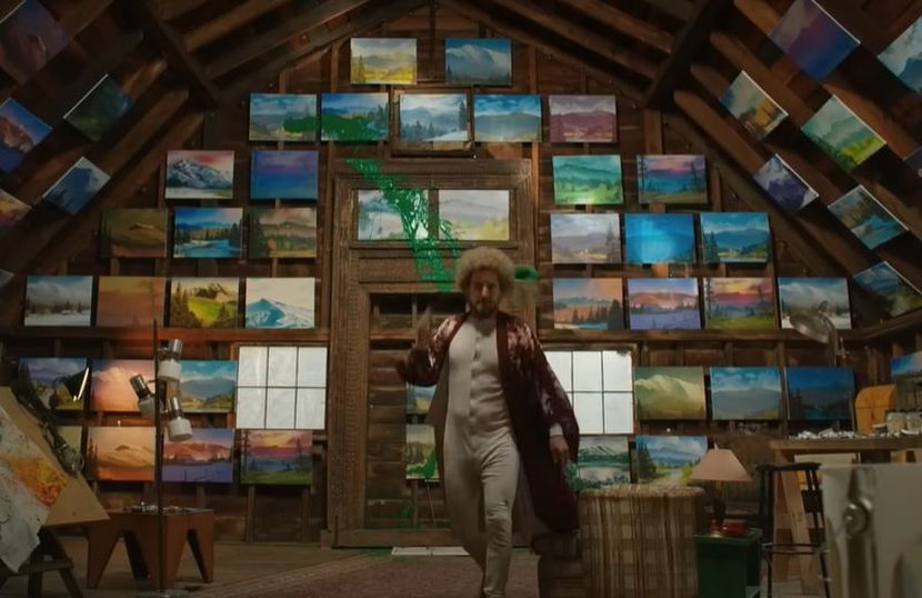 Oven Vilson u filmu kao čuveni TV slikar Bob Ros - Telegraf.rs