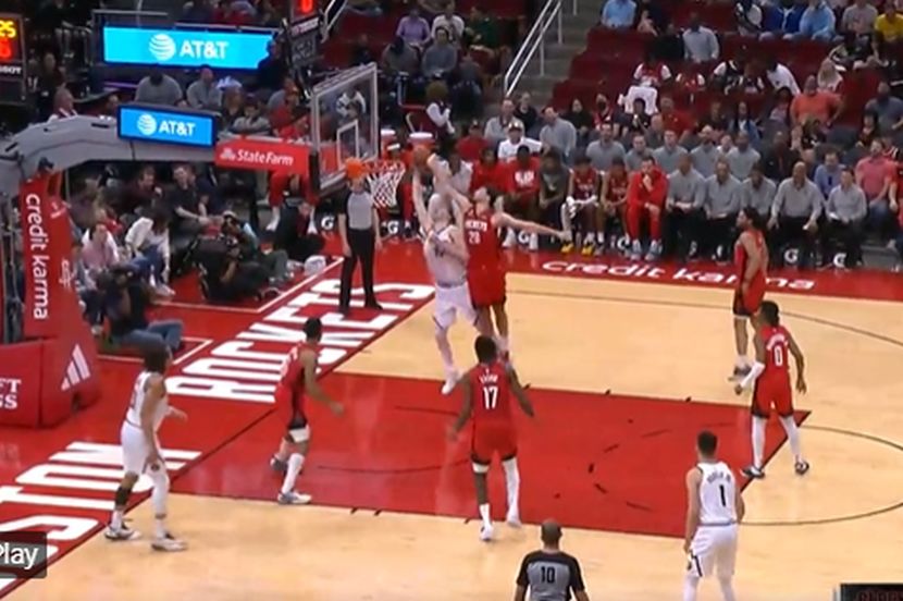 Posle ovog poetza je Jokić stigao do svog 100. tripl-dabla u NBA ...