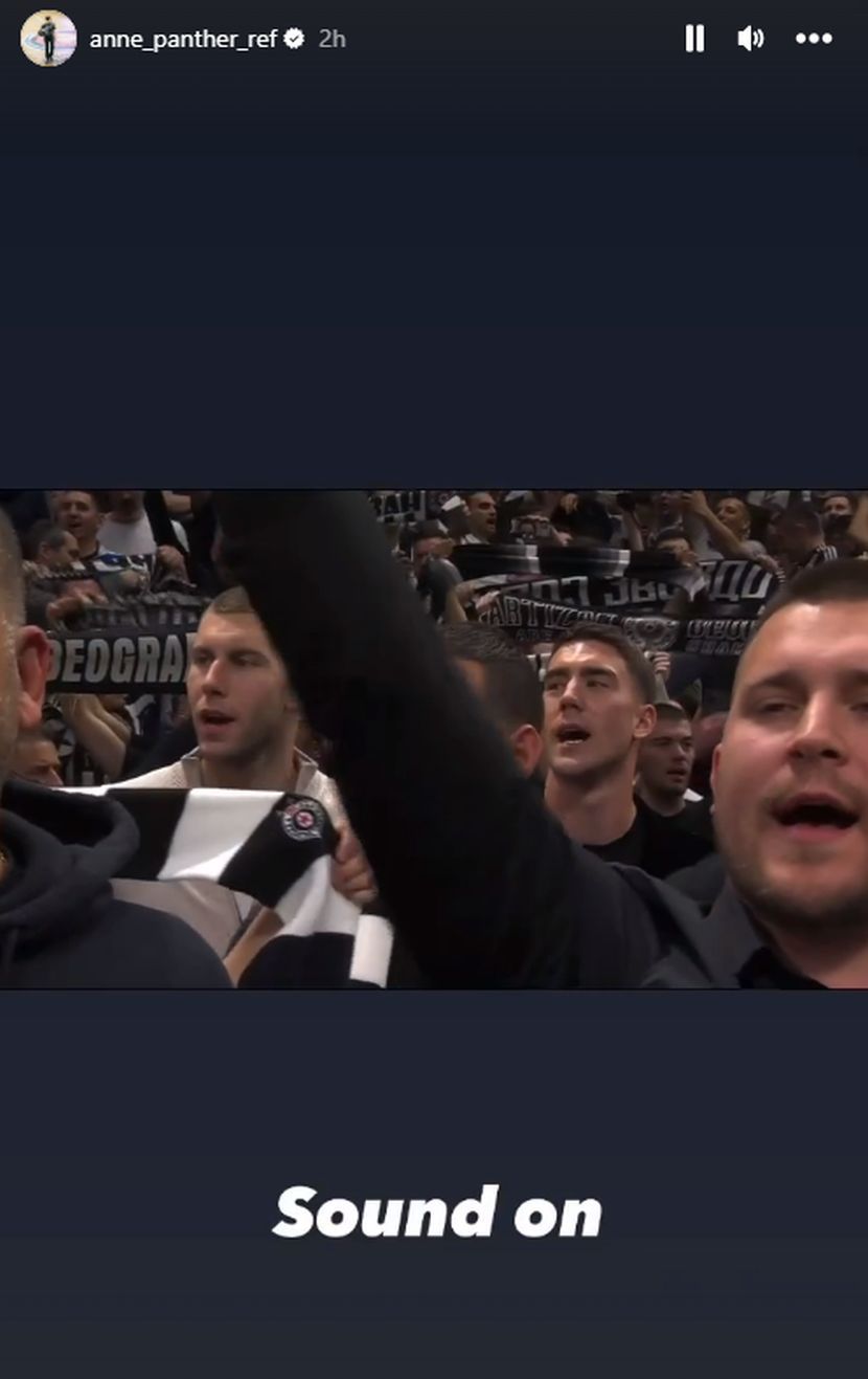 Oglasila se Ana Panter o Grobarima posle meča Partizan - Barsa ...