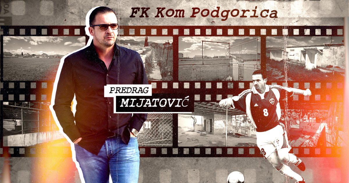 Stadion FK Kom u Podgorici gde je Peđa Mijatović počeo karijeru danas izgleda jezivo - Telegraf.rs