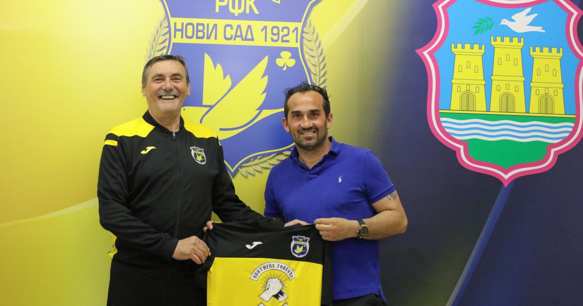 Teofanis Gekas posetio FK Novi Sad - Telegraf.rs