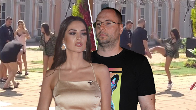 Snimak na kom Anđela udara Zvezdana u međunožje postao viralan - Telegraf.rs