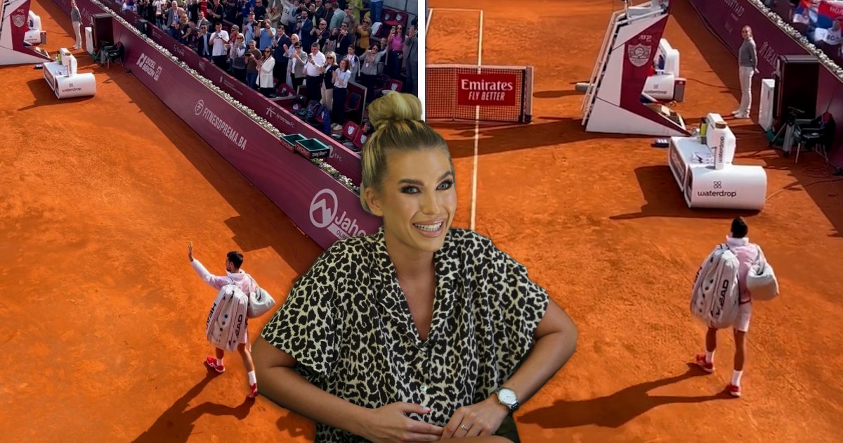 Porodica Đoković iz prvih redova bodri Novaka: Saška snimkom sa meča ...