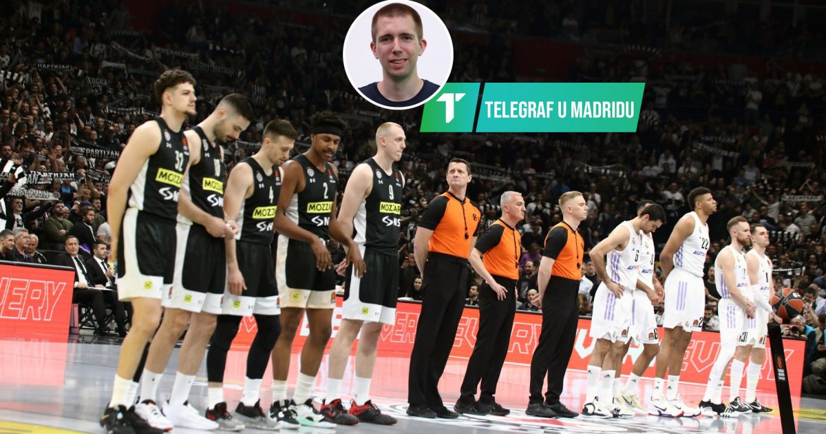 Telegraf in Madrid for Partizan's Final Four fight vs. Real - Telegraf.rs