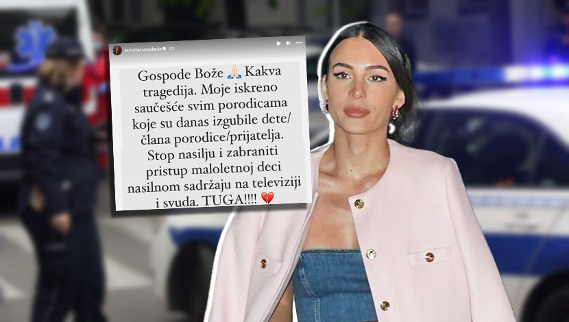 Anastasija skrhana zbog tragedije u školi - Telegraf.rs