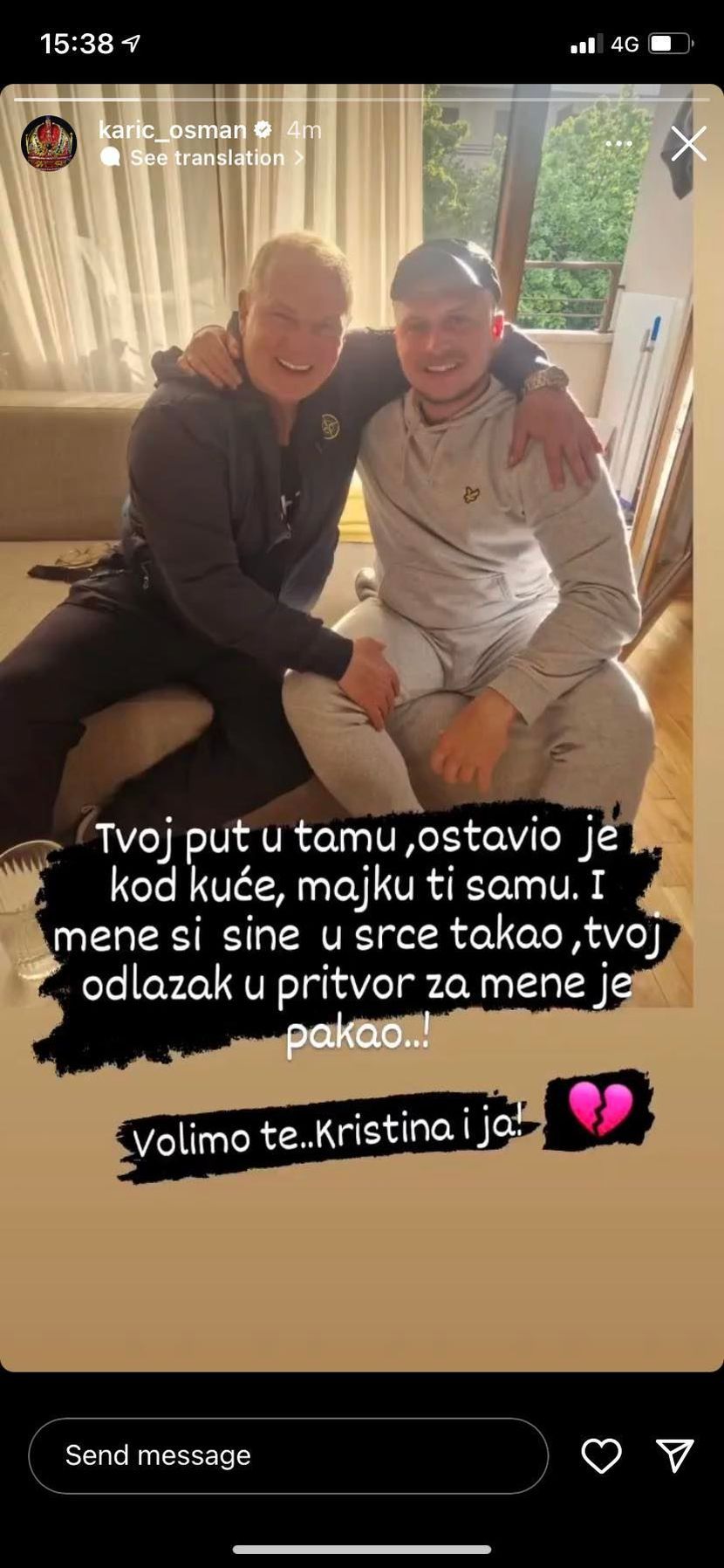 Oglasio se Osman Karić nakon što je Stefanu određen pritvor - Telegraf.rs