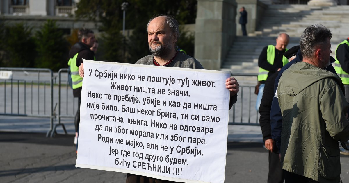 Milovan Brkić osuđen na godinu i 2 meseca zatvora zbog pozivanja na ubistvo Aleksandra Vučića ...