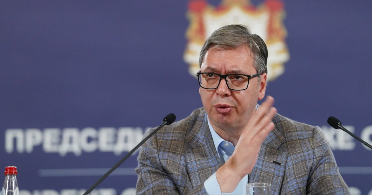 Vucic speaks after his meeting with Lajcak - Telegraf.rs