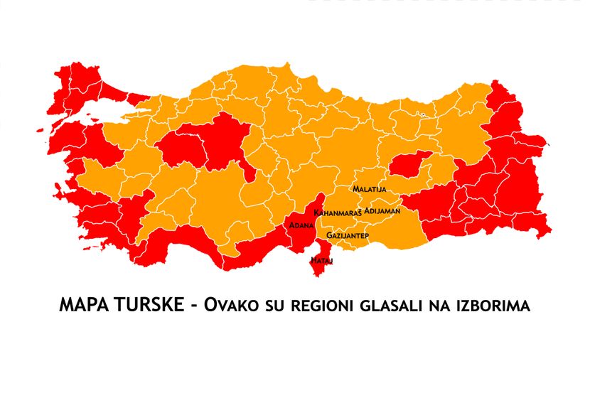 Kako su u Turskoj glasali delovi zemlje u kojim je bio zemljotres ...