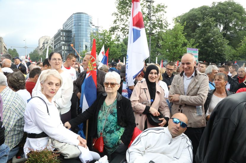 Skup Srbija nade i miting SNS u Beogradu 2023 iz minuta u minut ...