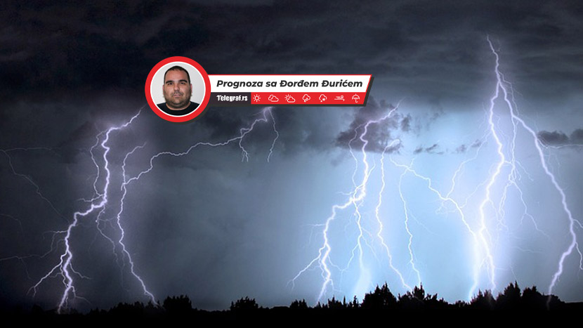 Ovi predeli Srbije do kraja dana biće na udaru pljuskova - Telegraf.rs