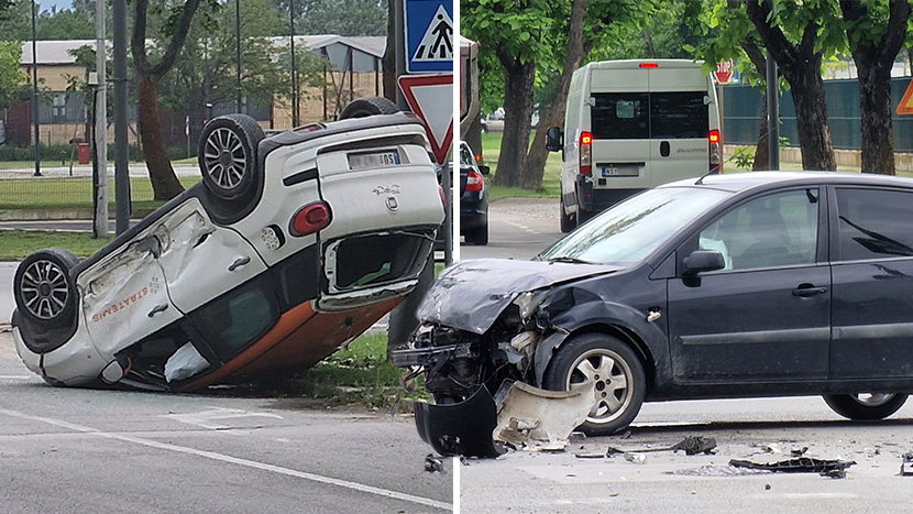 Težak udes na crnoj raskrsnici u Novom Sadu - Telegraf.rs