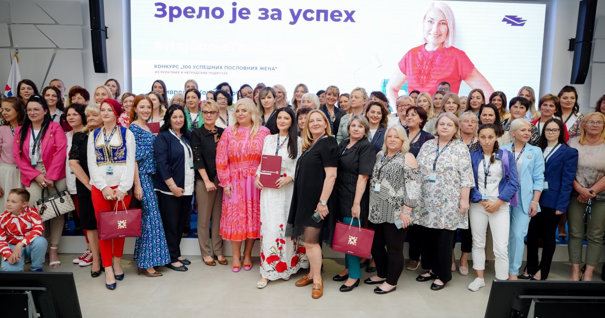 Pošta nagradila 100 najuspešnijih poslovnih žena - Telegraf Biznis