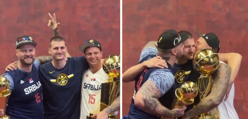 Hit video of gentle side of "scary" Jokic brothers - Telegraf.rs