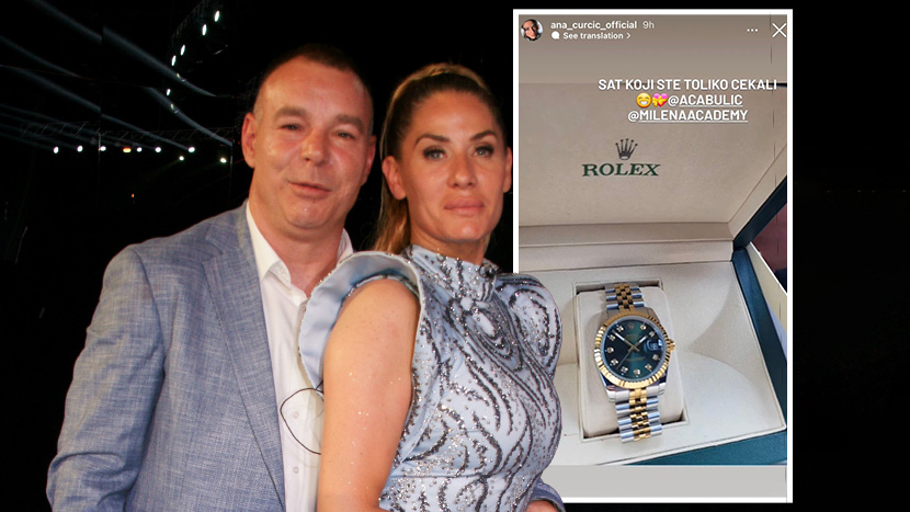 Ana Ćurčić dobila Roleks od Ace Bulića - Telegraf.rs