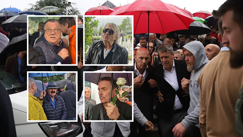 Evo ko je od poznatih prisustvovao sahrani sina Enisa Begovića ...